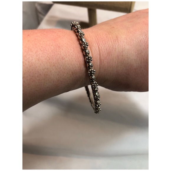 Jewelry | Large Silver Bangle Bracelet | Poshmark